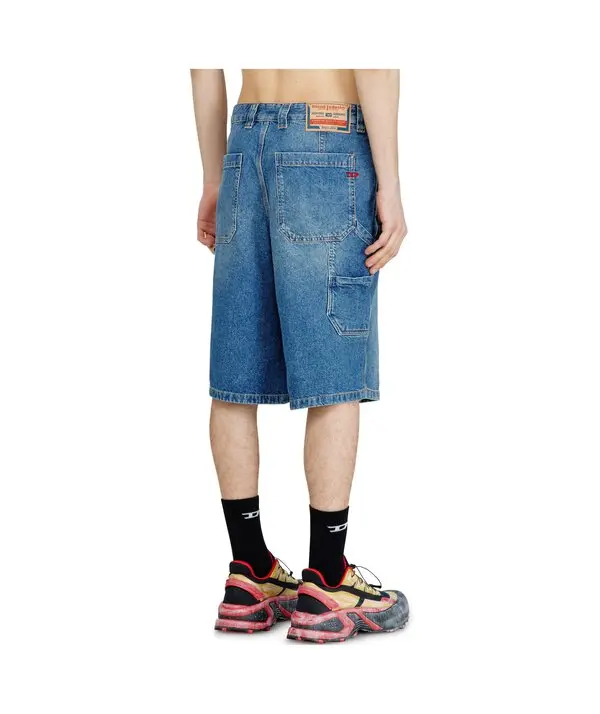 DIESEL® Mid-length Denim Shorts