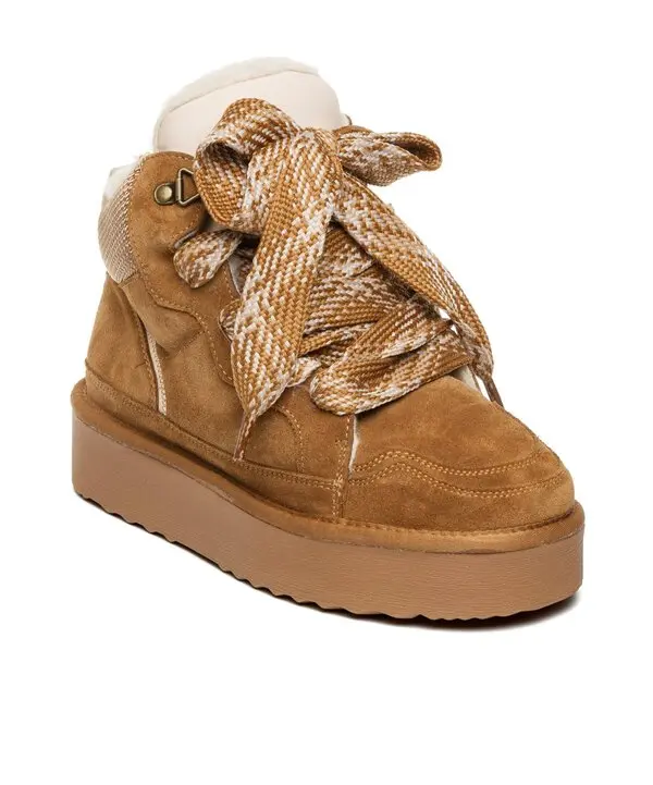 Steve Madden Suede Platform Snow Boots