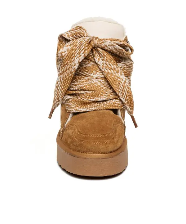 Steve Madden Suede Platform Snow Boots