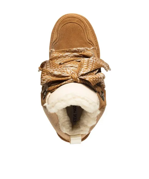 Steve Madden Suede Platform Snow Boots
