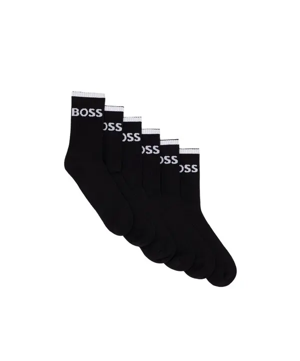 Hugo Boss Crew Socks With Logo Detail