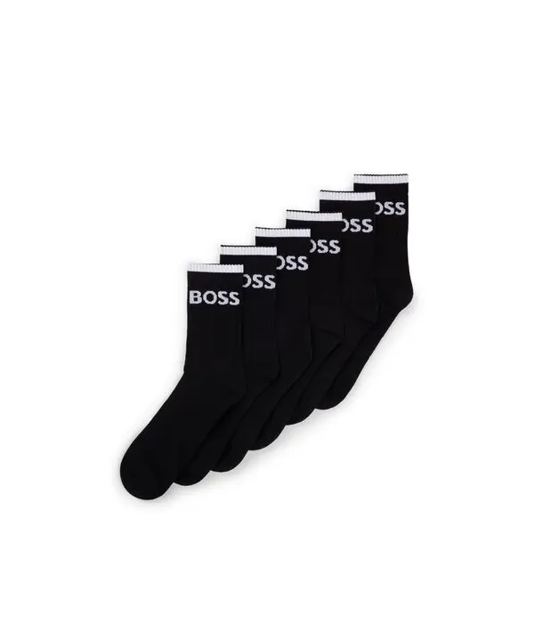 Hugo Boss Crew Socks With Logo Detail