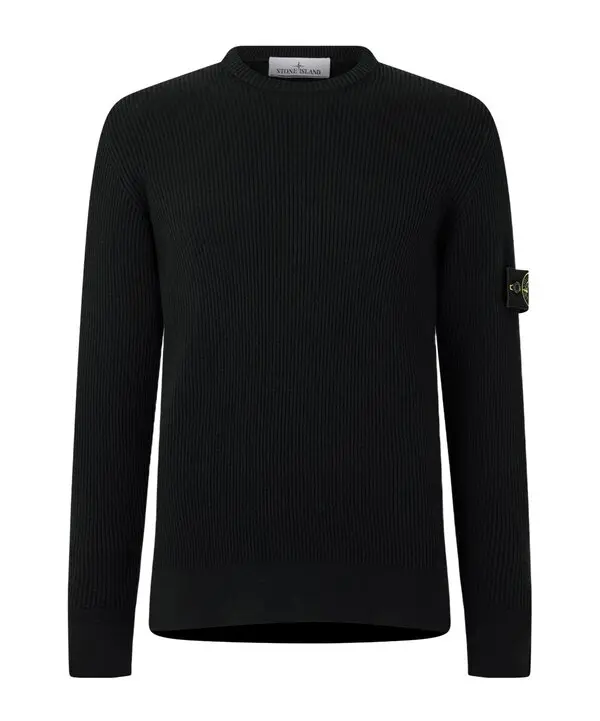 Stone Island Crew Neck Knit Jumper