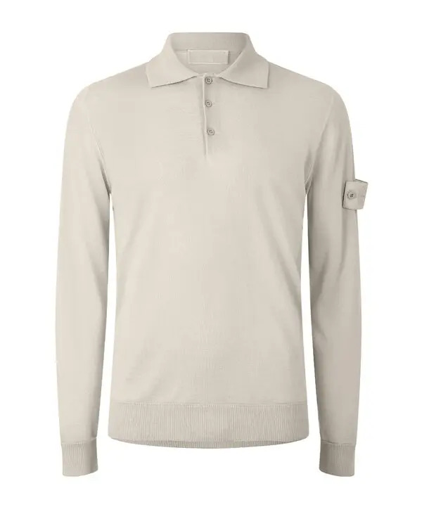 Stone Island Solid Color Polo Shirt