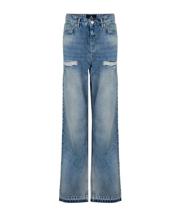 REPRESENT Solid Straight Leg Jeans