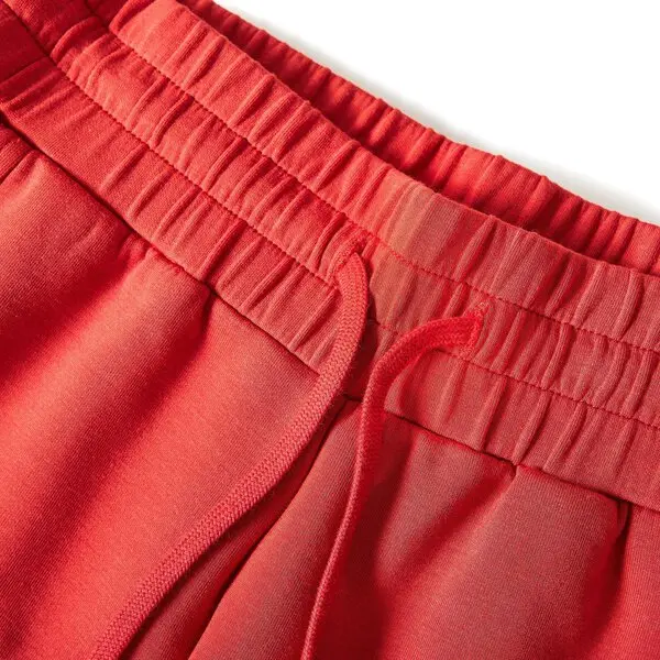 Varley Drawstring Fleece Shorts - Red