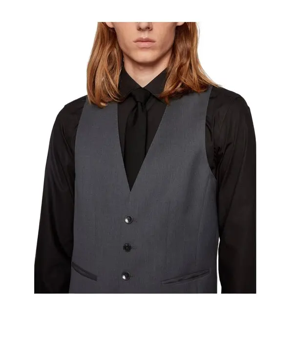 Hugo Boss Wool Suit Vest
