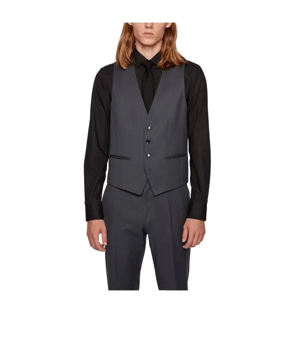 Hugo Boss Wool Suit Vest