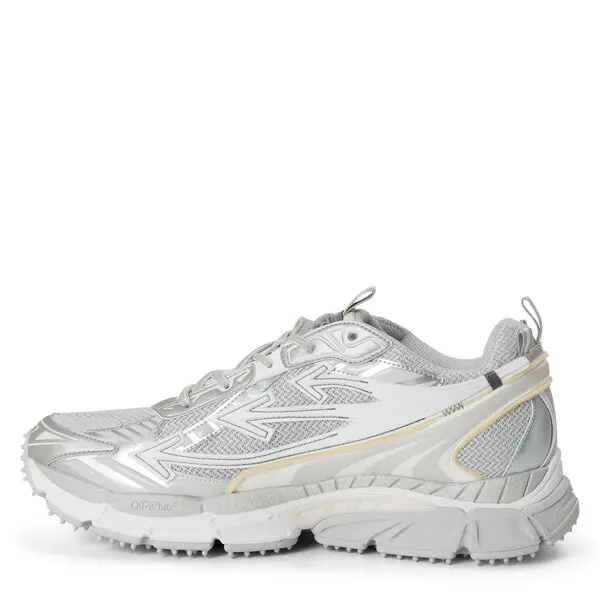 Off-White Be Right Back' Low Top Sneakers - Gray/silver