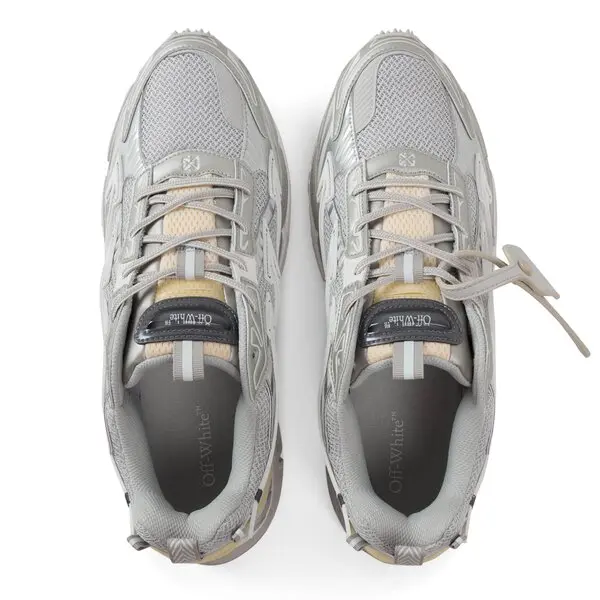 Off-White Be Right Back' Low Top Sneakers - Gray/silver