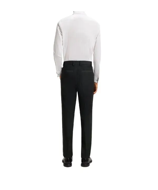 Hugo Boss Full-length Straight-leg Tailored Trousers