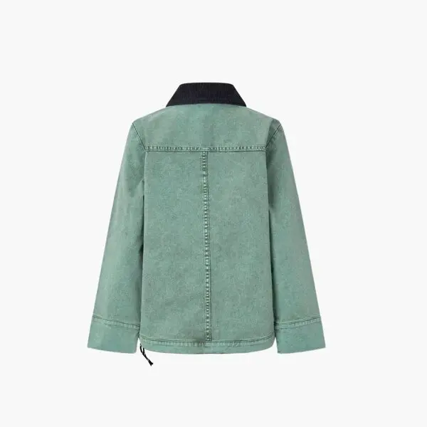 Baum Und Pferdgarten Collared Long Sleeve Casual Jacket