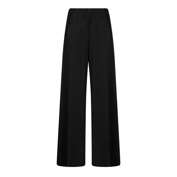 Norma Kamali Wide-leg Pleated Trousers