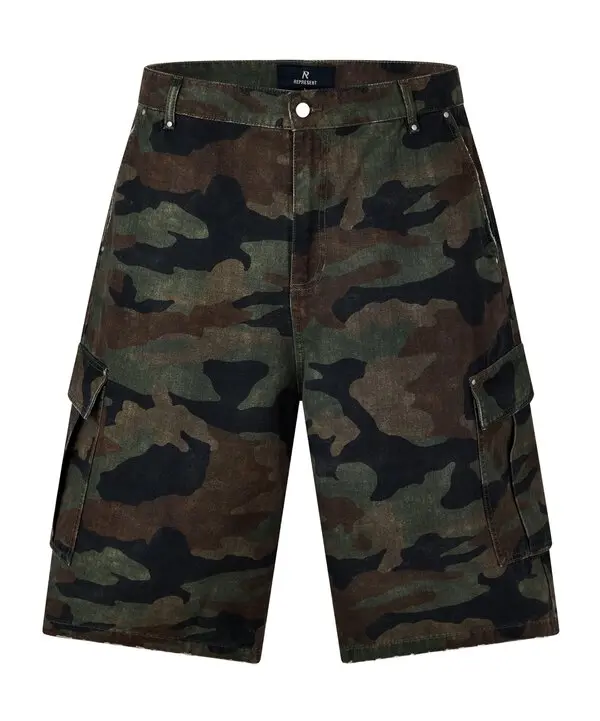 REPRESENT Cargo Camouflage Shorts