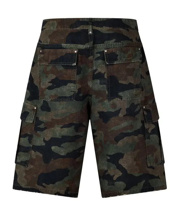 REPRESENT Cargo Camouflage Shorts