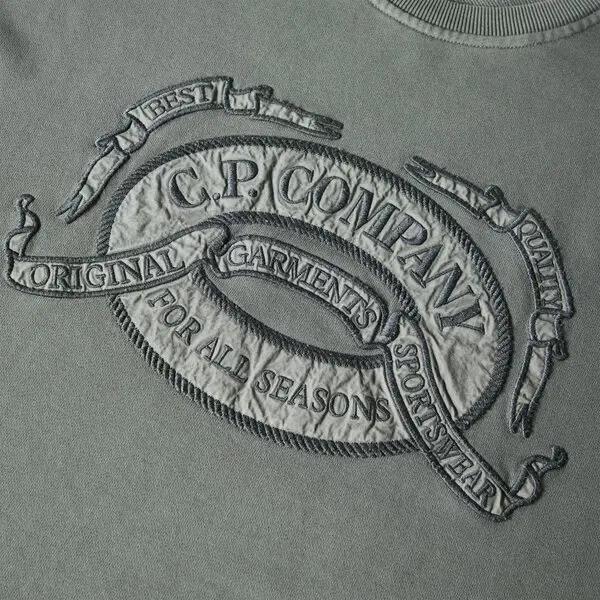 C.P. COMPANY Cp Logo Crew Sweat Sn64