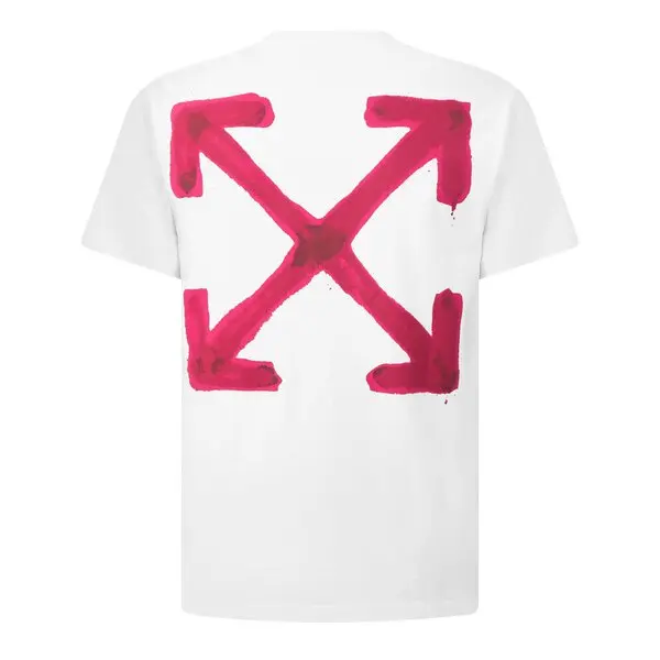 Off-White Crew Neck Short Sleeve T-shirt