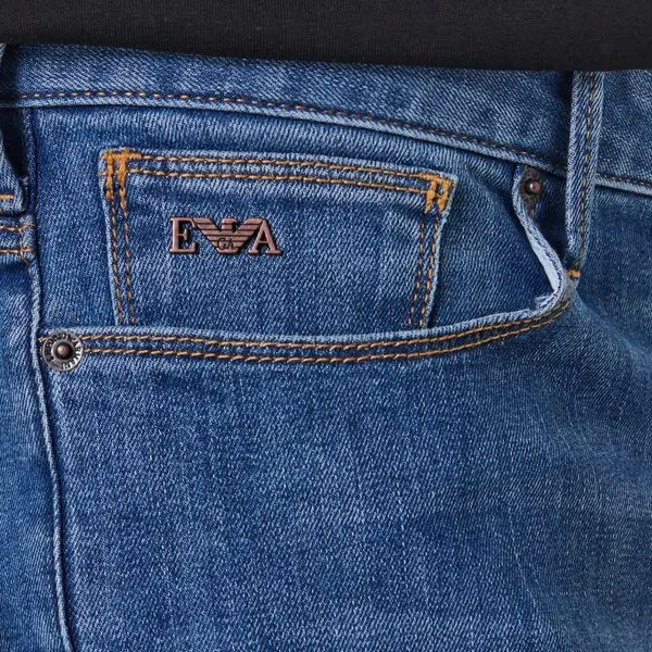 Emporio Armani Slim Fit Casual Pants
