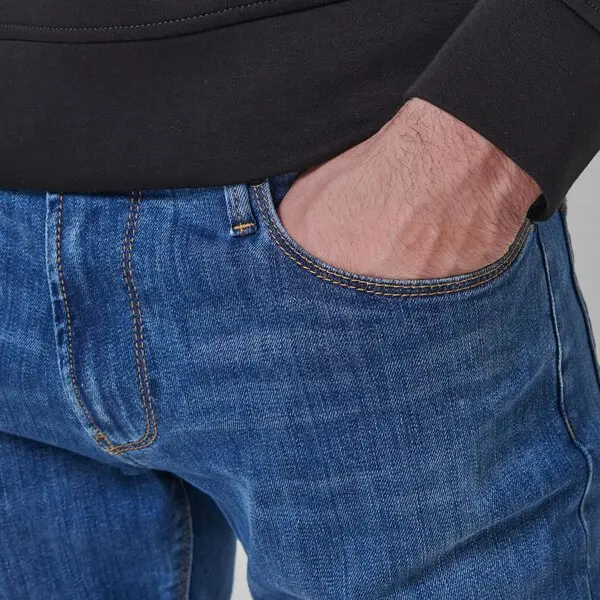 Emporio Armani Slim Fit Casual Pants