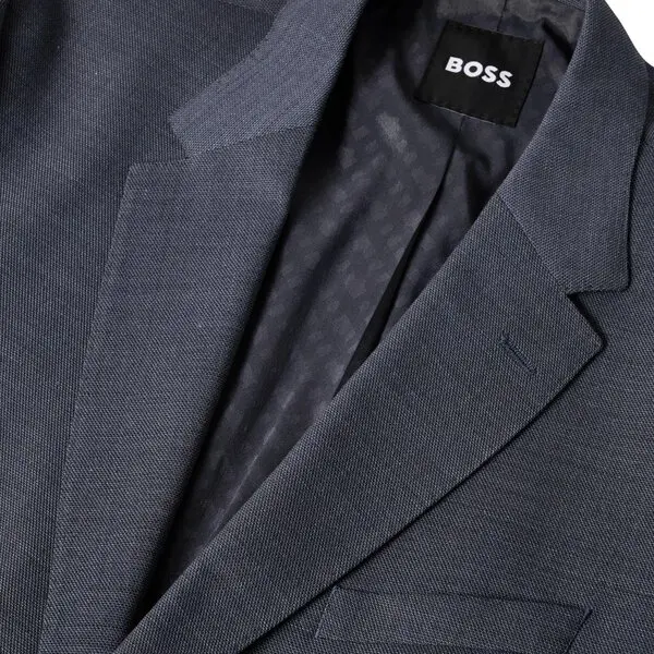 Hugo Boss Boss Single Breasted Notch Lapel Blazer