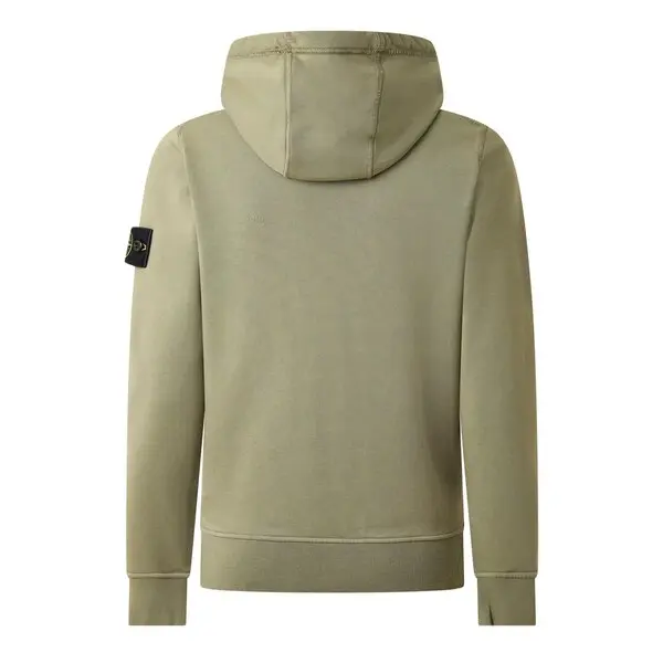 Stone Island Drawstring Hood Pullover Sweatshirt