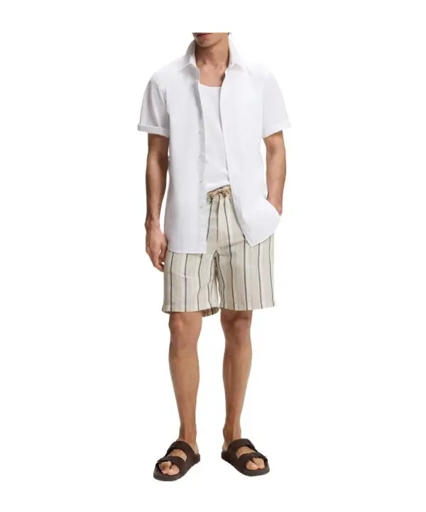Hugo Boss Vertical Striped Shorts