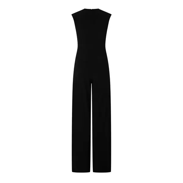 Norma Kamali Sleeveless Round Neck Jumpsuit