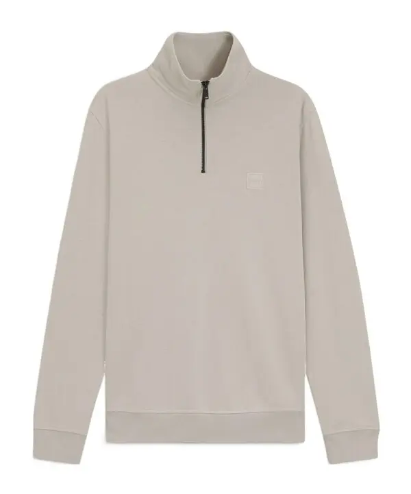 Hugo Boss Quarter-zip Sweat Top