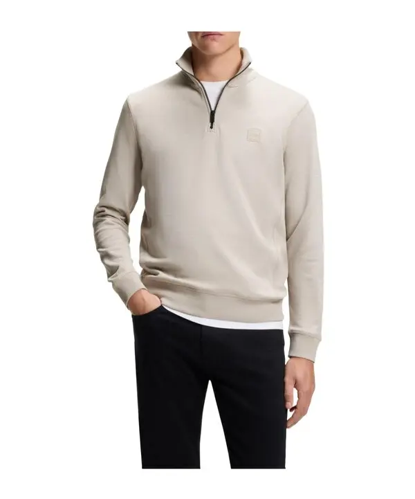 Hugo Boss Quarter-zip Sweat Top