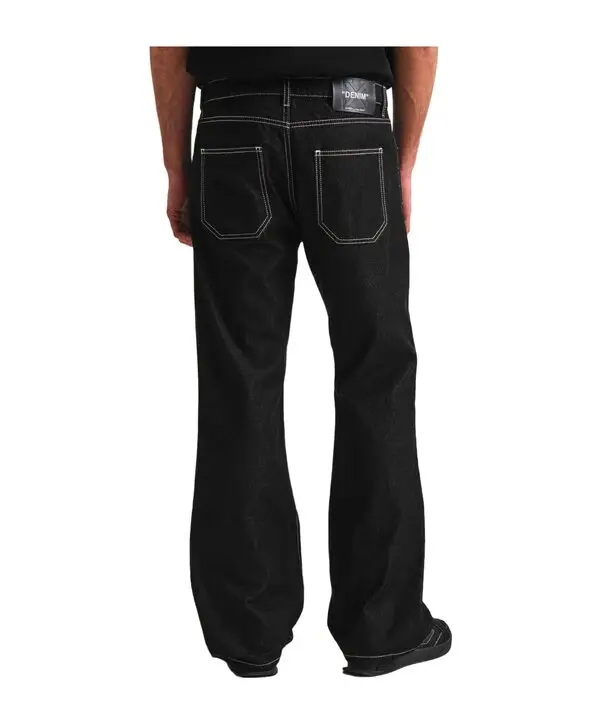 Off-White Straight Leg Jeans
