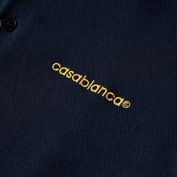 Casablanca Logo-detail Polo Shirt