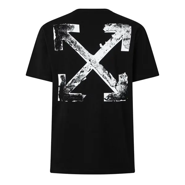 Off-White Short Sleeve Cotton T-shirt
