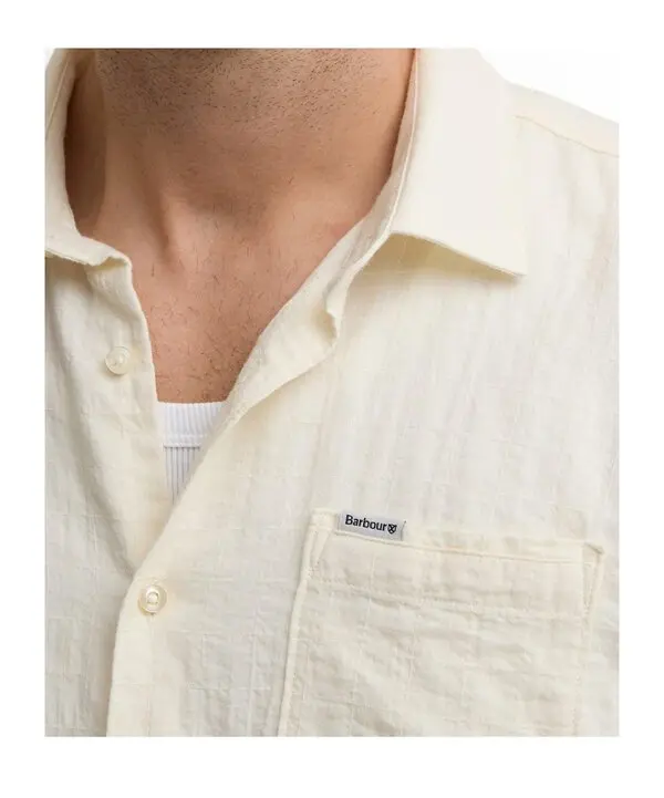 Barbour Short-sleeved Button-up Shirt