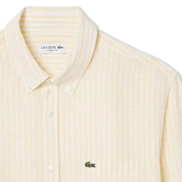 Lacoste Long Sleeve Patterned Shirt