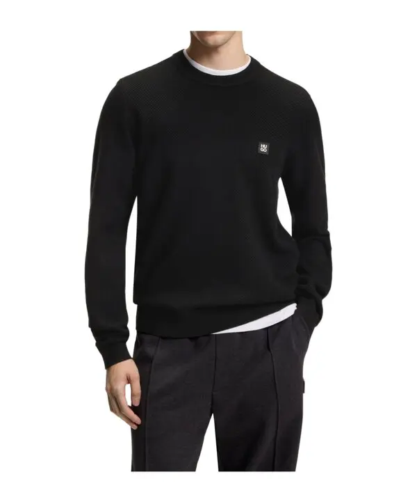 Hugo Boss Crew Neck Wool Jumper