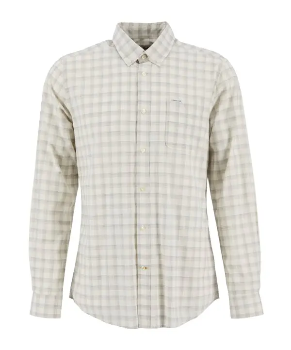 Barbour Long-sleeved Plaid Shirt