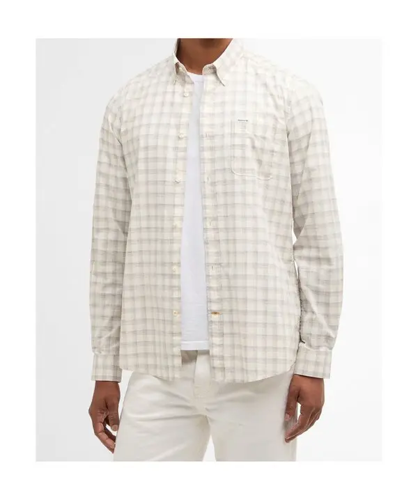 Barbour Long-sleeved Plaid Shirt