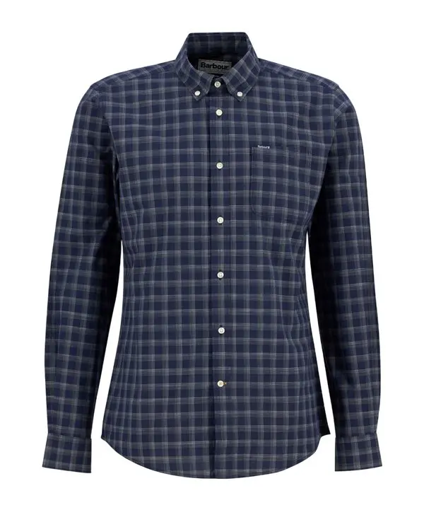 Barbour Long-sleeved Plaid Shirt
