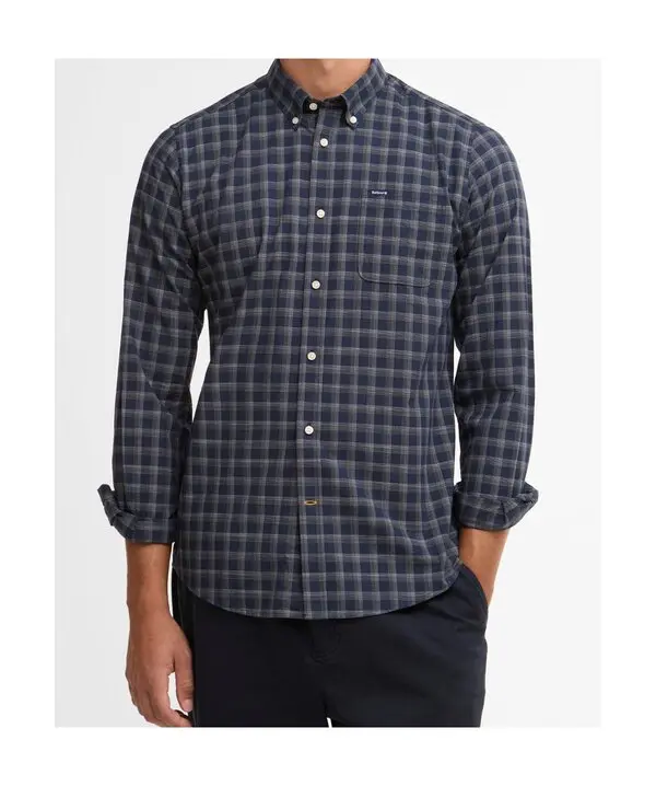 Barbour Long-sleeved Plaid Shirt