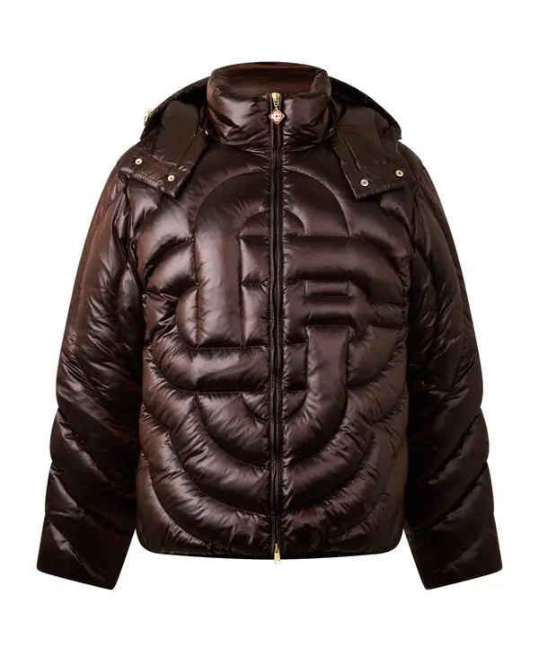 Casablanca Quilted Zippered Padded Jacket