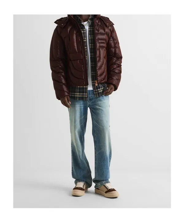 Casablanca Quilted Zippered Padded Jacket