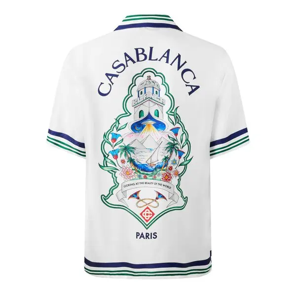 Casablanca Button-down Printed Shirt