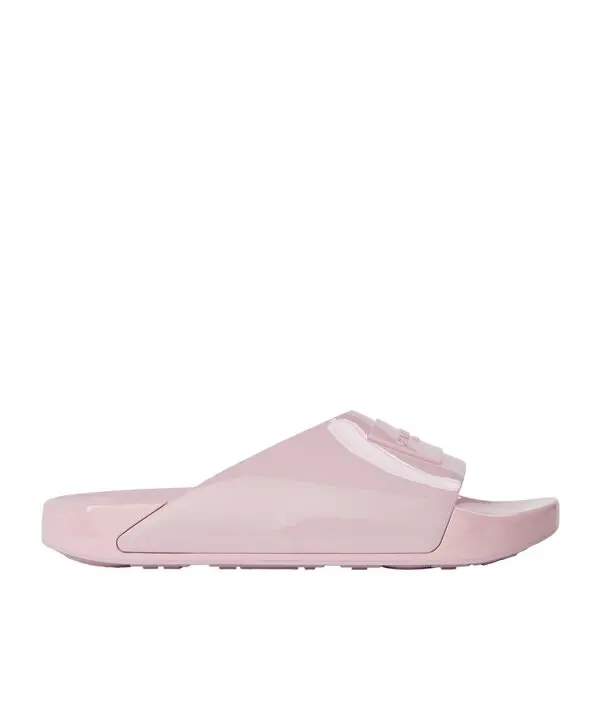 Givenchy Giv Label Pool Sliders - Pink