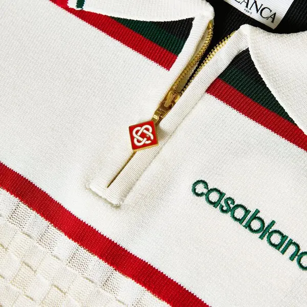 Casablanca Logo Detail Knit Dress
