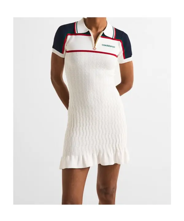Casablanca Logo Detail Knit Dress