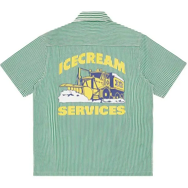 ICECREAM Short-sleeved Polo Shirt - Green