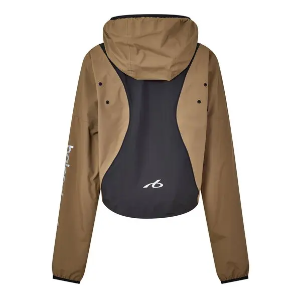 Balenciaga Cropped Hooded Windbreaker