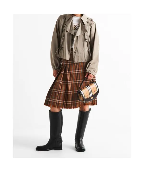 Burberry Cropped Trench Jacket - No