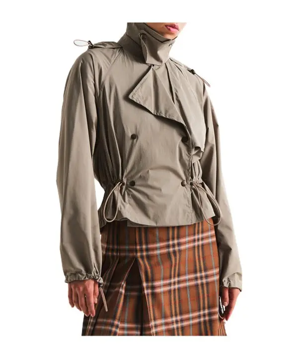 Burberry Cropped Trench Jacket