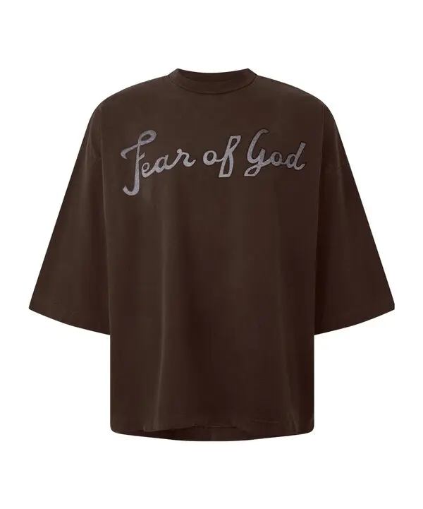 Fear Of God Oversized T-shirt - Black